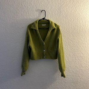PacSun | Sweaters | Pacsun Green Cardigan | Poshmark